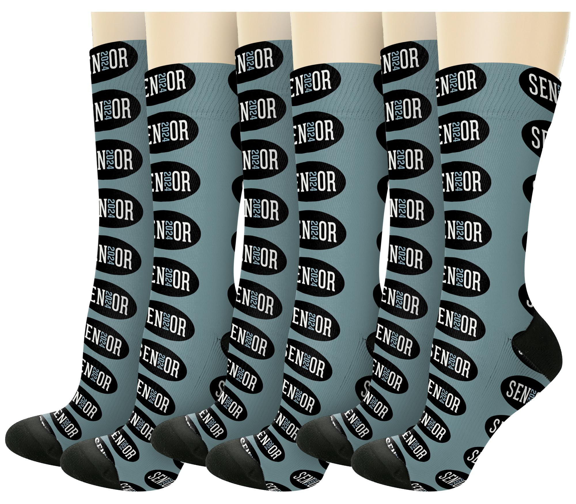 ThisWear Grad Wear Senior 2024 Graduation Socks Graduation Clothing ...