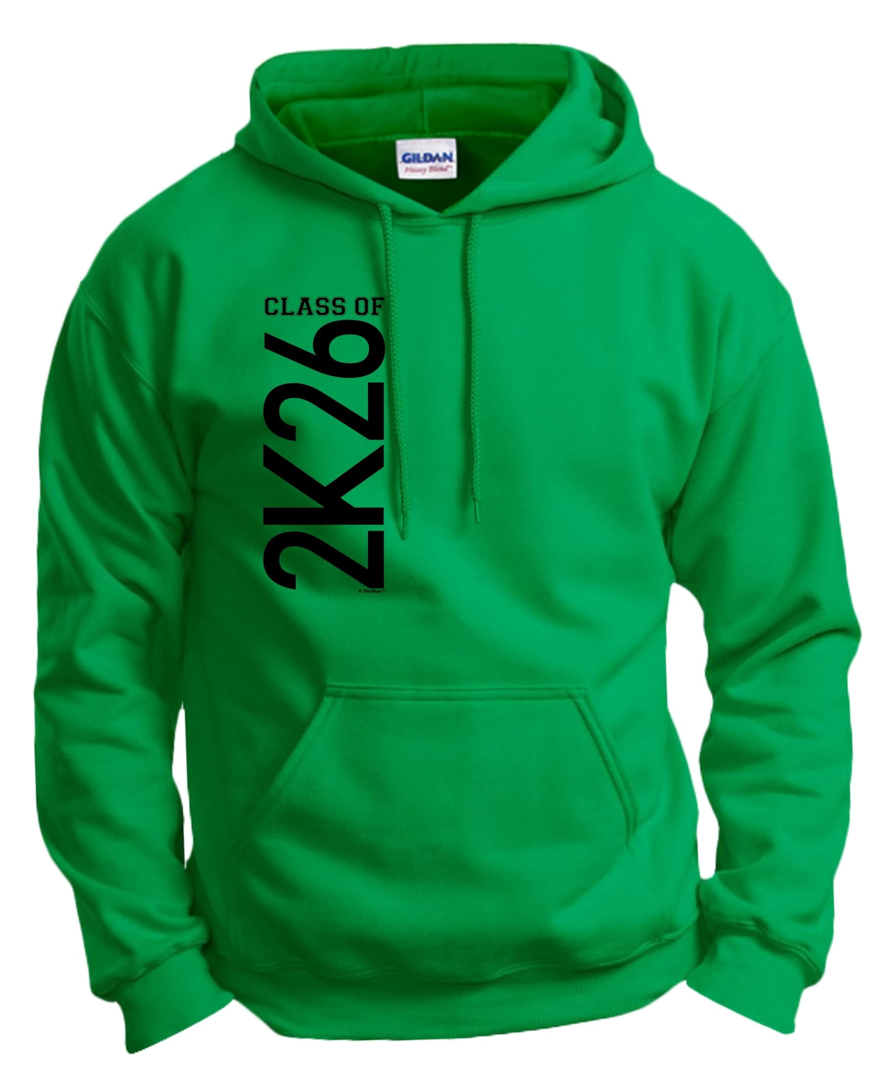 ThisWear Graduation Senior Class of 2026 2K26 Pullover Hoodie ...