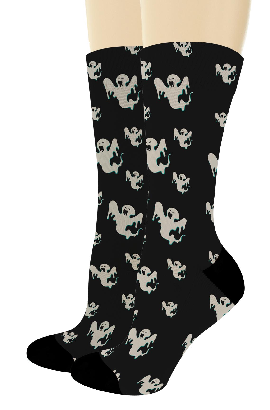 ThisWear Halloween Gifts Ghost Socks Fall Holiday Outfit Accessories ...