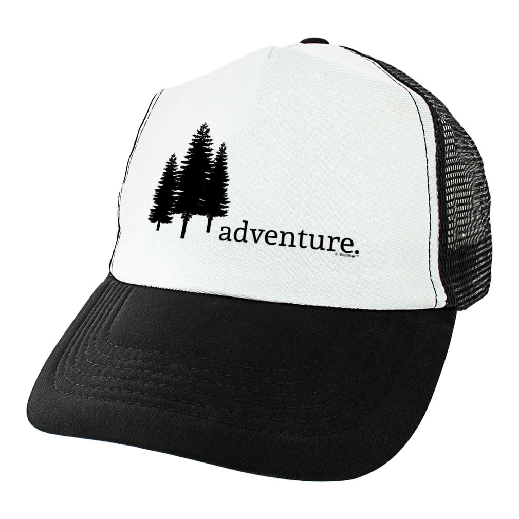 ThisWear Hiker Gifts Evergreen Hat Adventure Apparel Outdoor Explorer ...