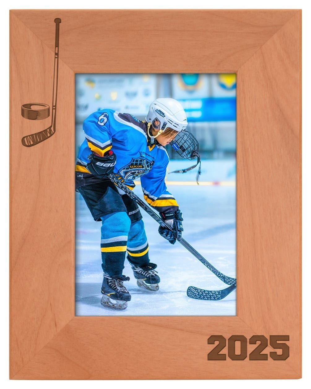 ThisWear Personalized Gifts Hockey Team Frame 4x6 Hockey 2026 Photo ...