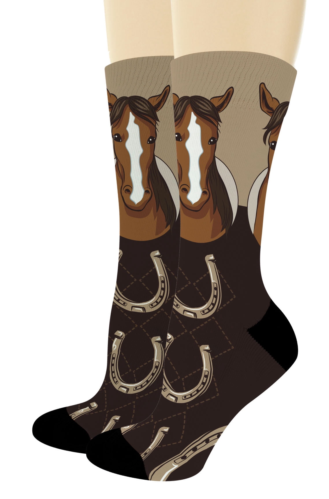ThisWear Horse Lover Gifts for Equestrians Horse Riding Socks Horse ...