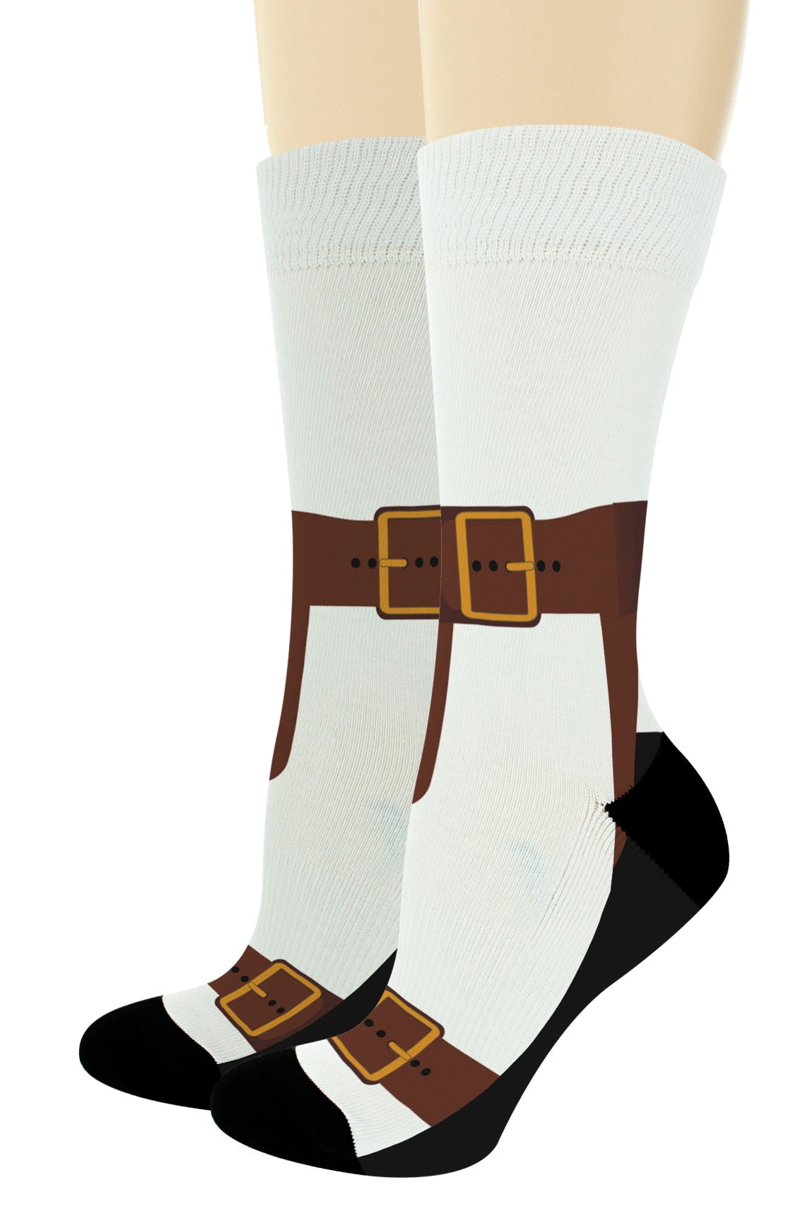 ThisWear Humorous Gifts Sandal Socks Gag Gift Funny Dress Socks for Men ...