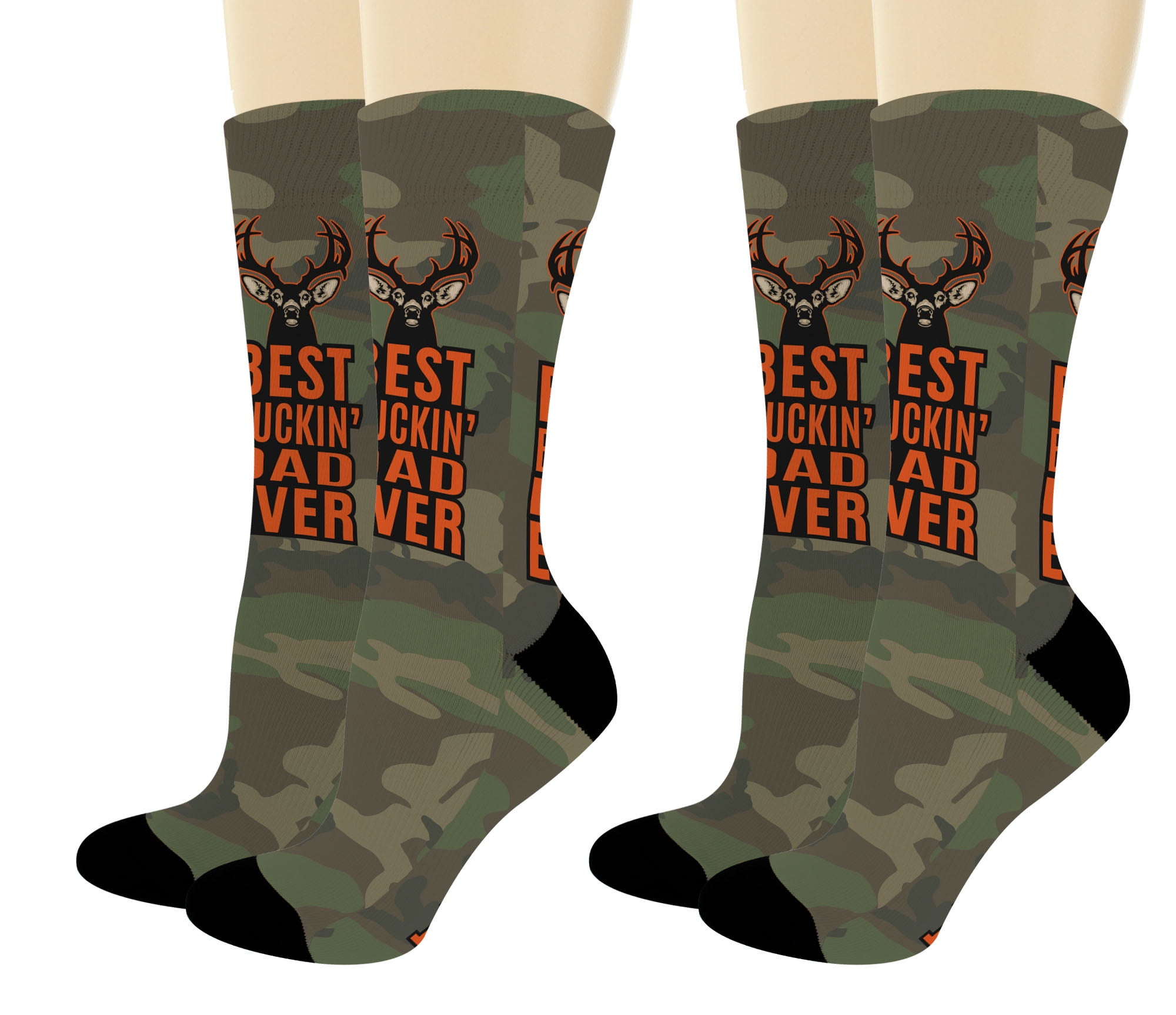 ThisWear Hunter Dad Gift Set Best Buckin Dad Socks Father Son Gifts Dad ...