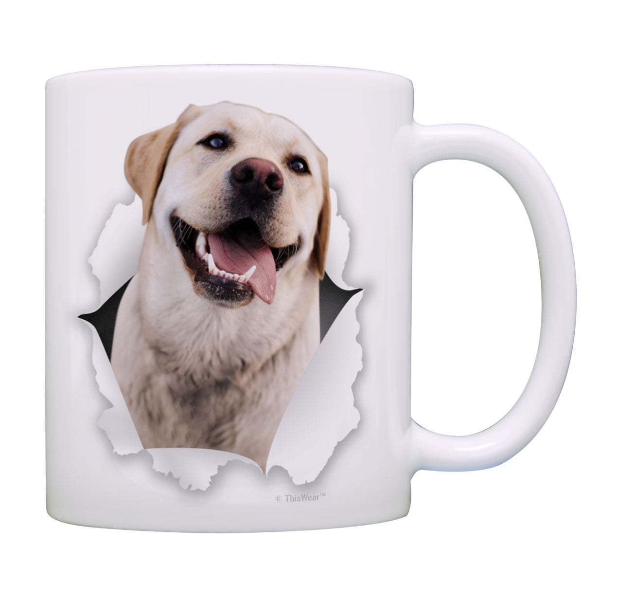 ThisWear Labrador Gifts Labradors Face Dog Mug Dog Mom Gifts Dog Dad ...