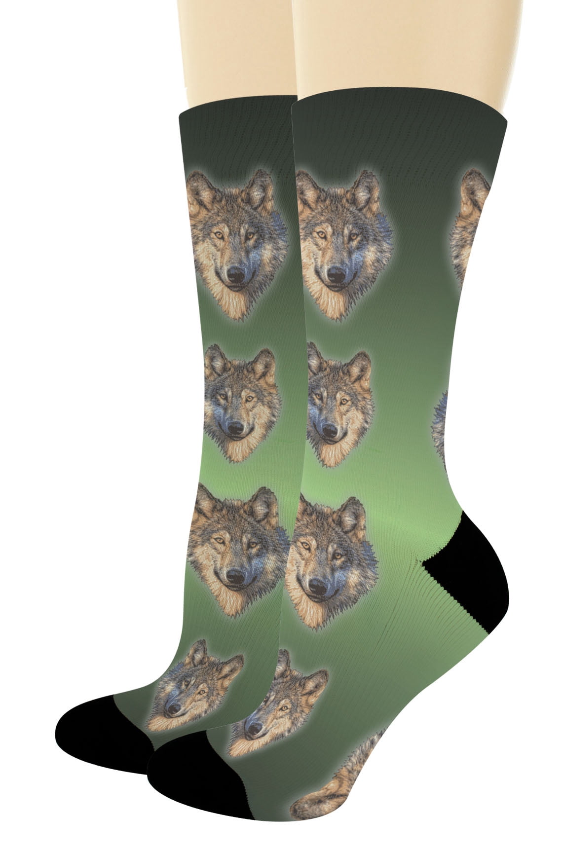 ThisWear Mens Animal Socks Lone Wolf Socks Cool Wolf Apparel Wolf ...