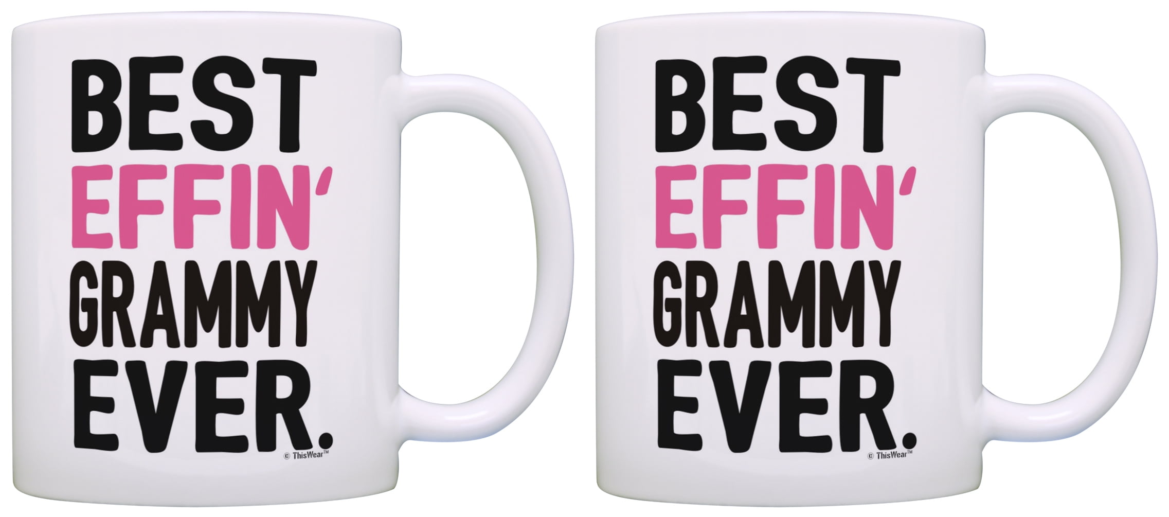 ThisWear Mother's Day Gifts for Grammy Grandma Best Effin Grammy Ever ...