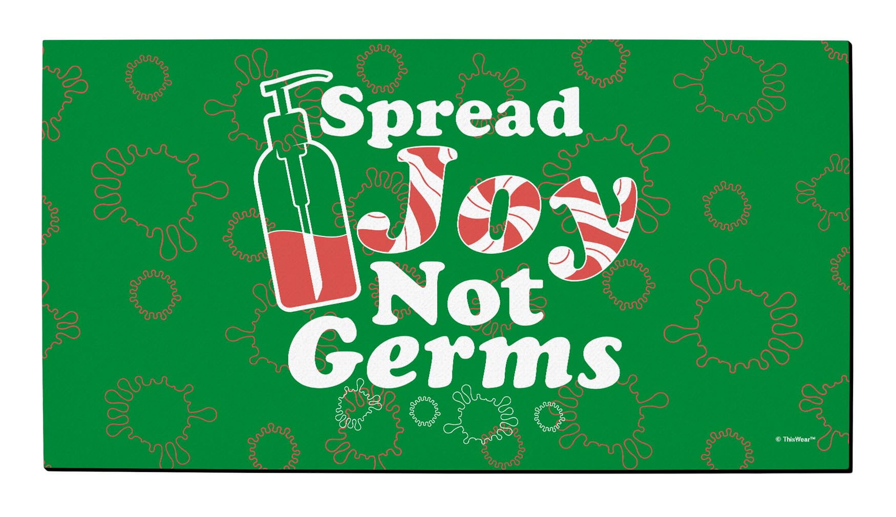 ThisWear New Home Decor 2020 Social Distance Spread Joy Not Germs ...