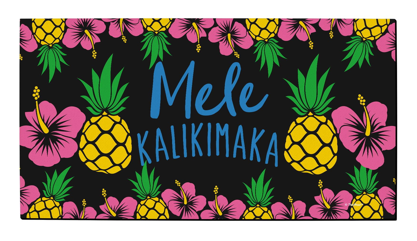 ThisWear New Home Decor Winter Holiday Mele Kalikimaka Hawaiian ...