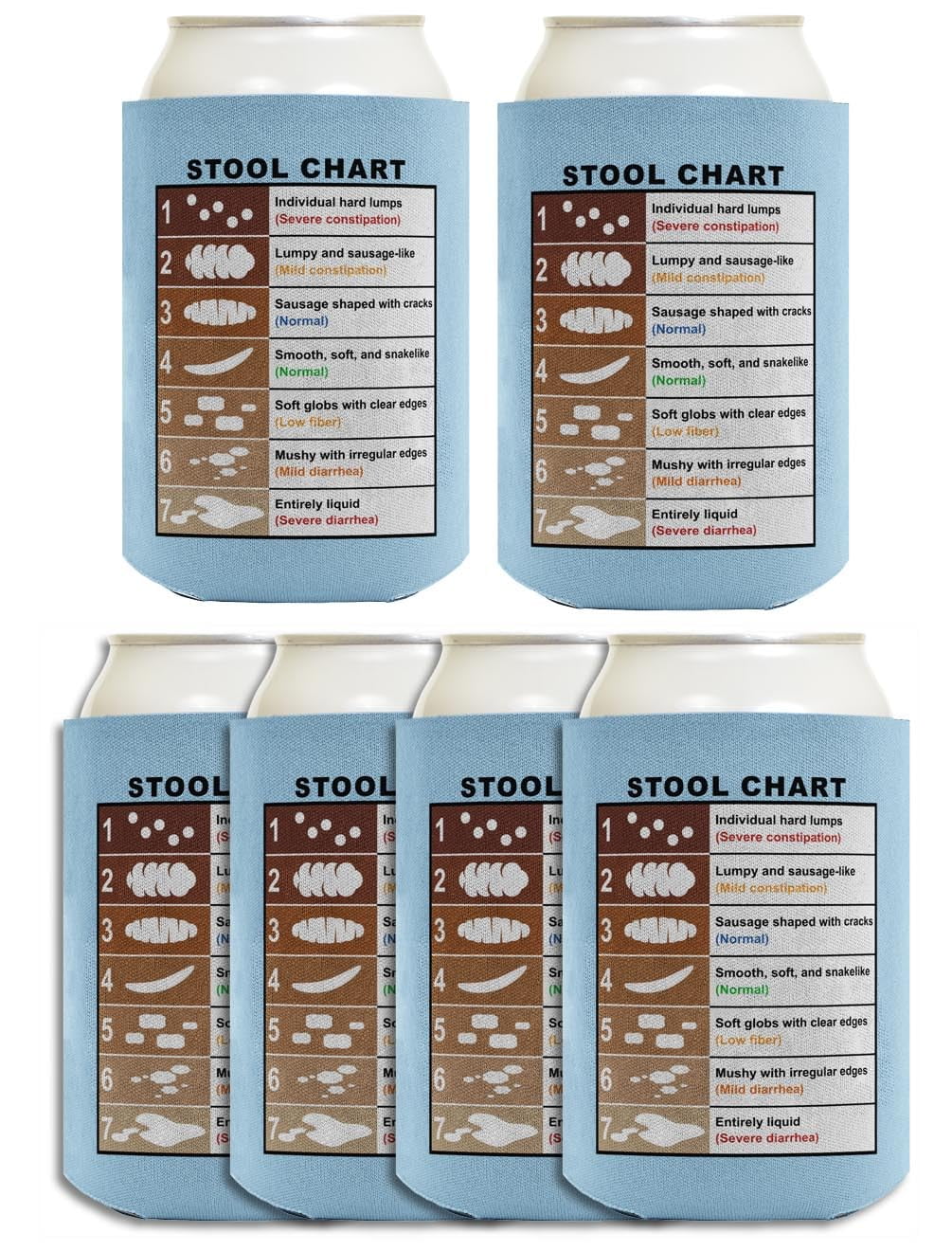 Nurse Appreciation Week Gifts Nurse's Stool Chart Medical Gifts 6-Pack ...