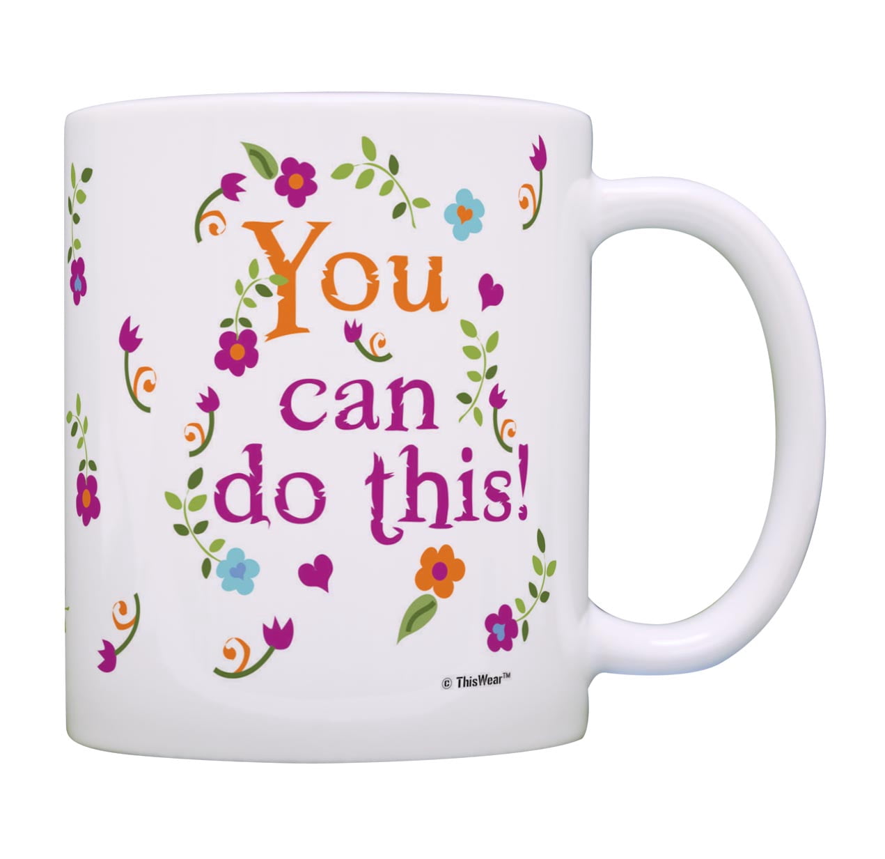 ThisWear Quote Mug You Can Do This Inspo Mug Positive Message Mug ...