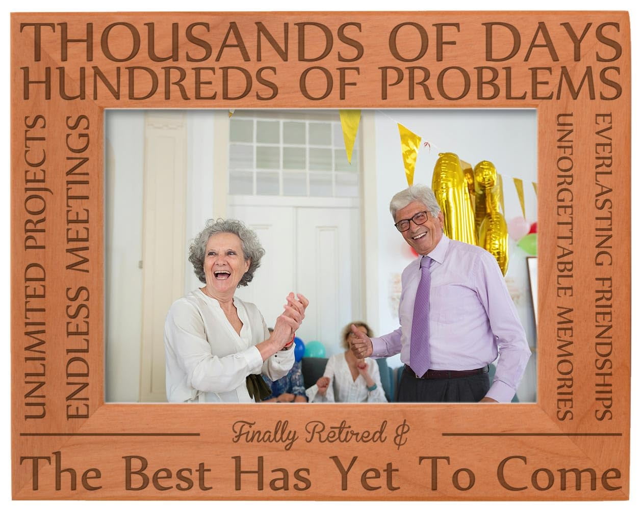 Retirement Frame Finally Retired The Best Has Yet to Come Wood Laser ...