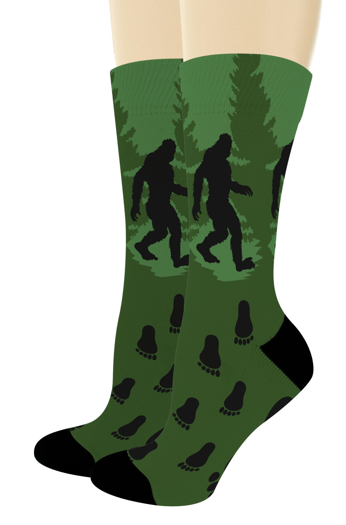 ThisWear Sasquatch Socks Bigfoot Gag Gifts Hiking Novelty Gifts Bigfoot ...
