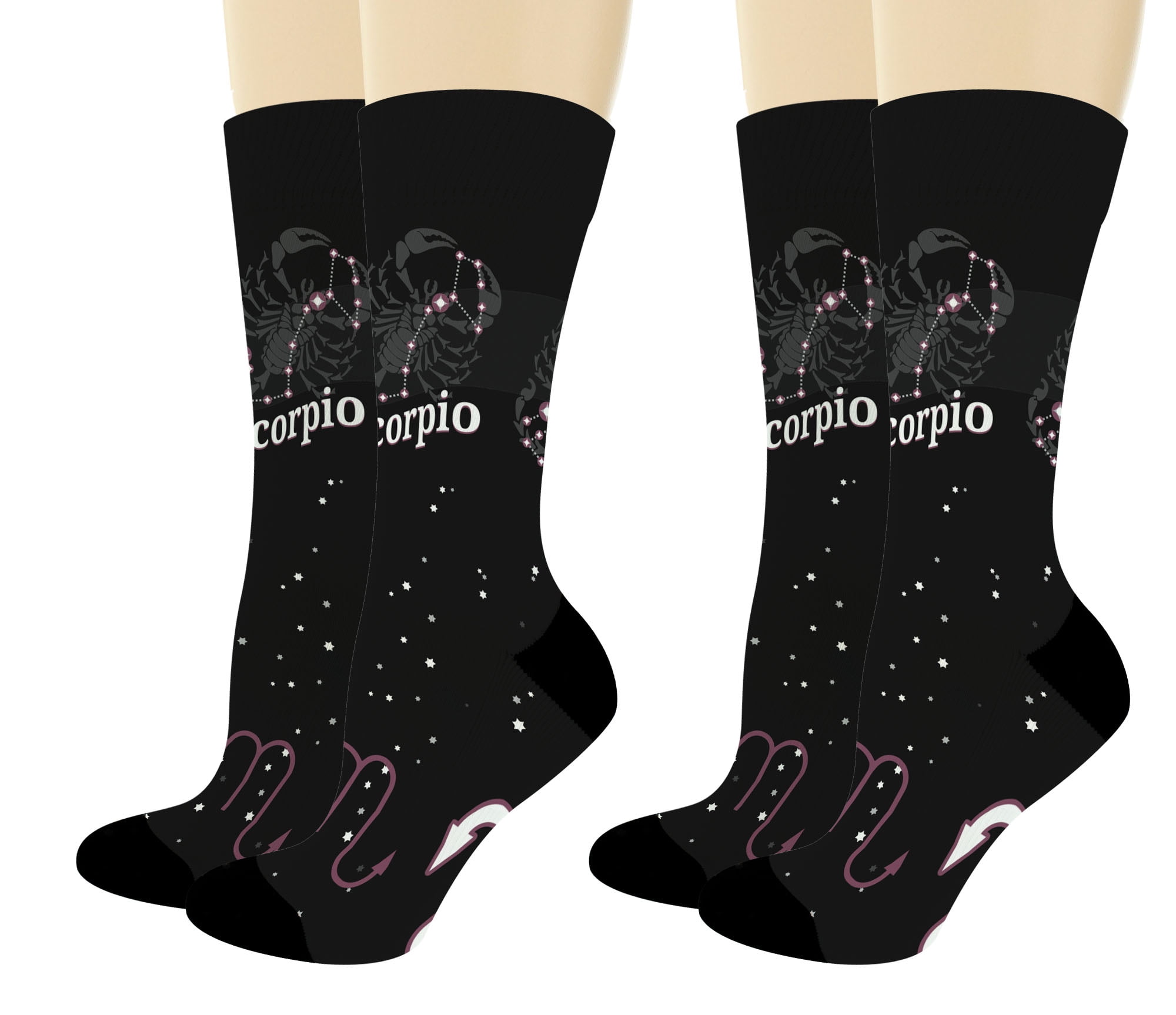 ThisWear Scorpio Zodiac Gift Set Stars Zodiac Signs Socks Scorpio ...