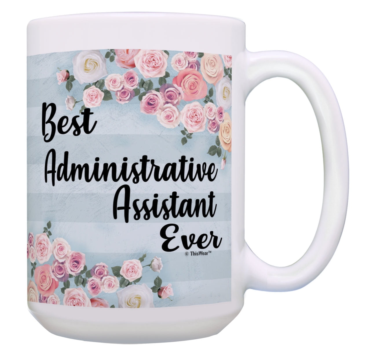 ThisWear Secretary Coffee Mug Administrative Assistant Ever Coworker ...
