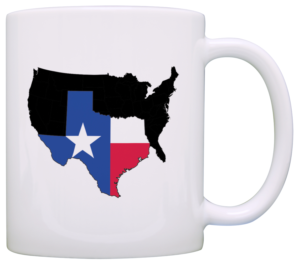 ThisWear State Pride Texas Longhorn State Map of USA Austin Dallas 11 ...