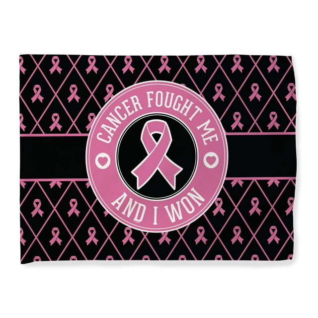 ThisWear Survivor Flag Cancer Fought I Won Breast Cancer Awareness Flag ...