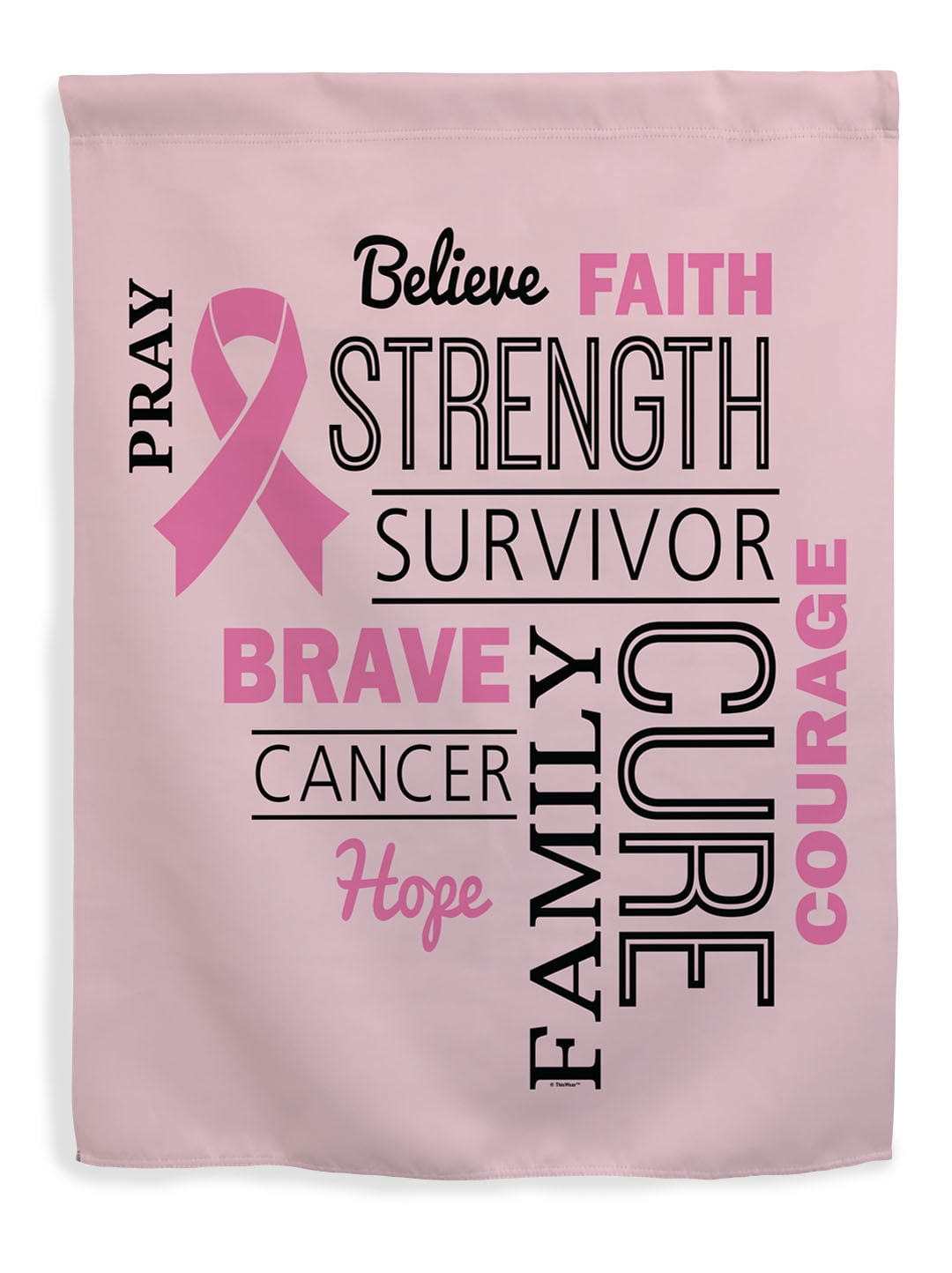 ThisWear Survivor Flag Pink Breast Cancer Awareness Flag Cure Cancer ...