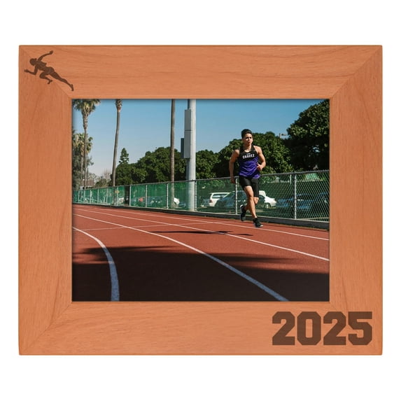 ThisWear Track Team Member Photo Frame 2026 Track and Field Team Wood ...