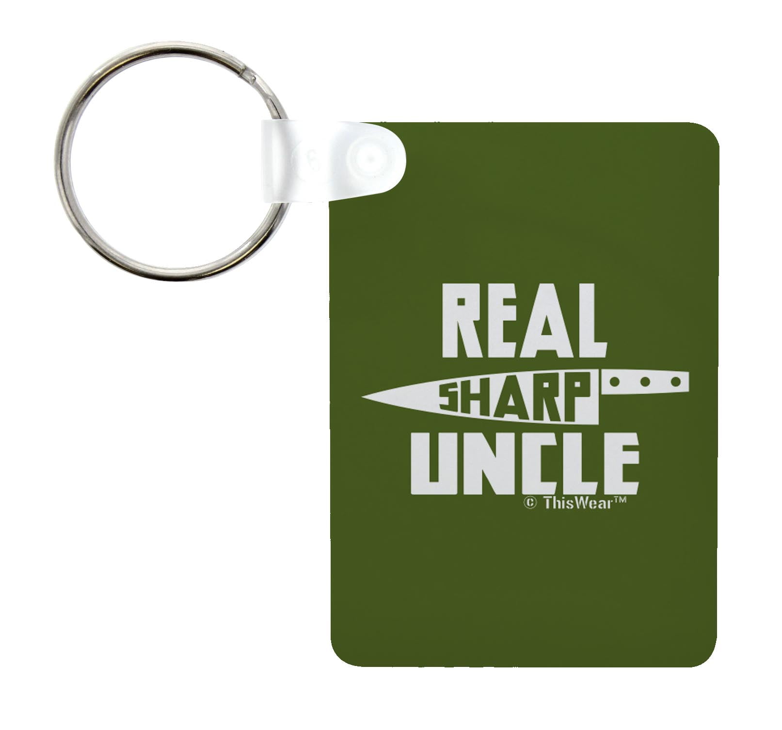 ThisWear Uncle Appreciation Gift Real Sharp Uncle Knife Pun Aluminum ...