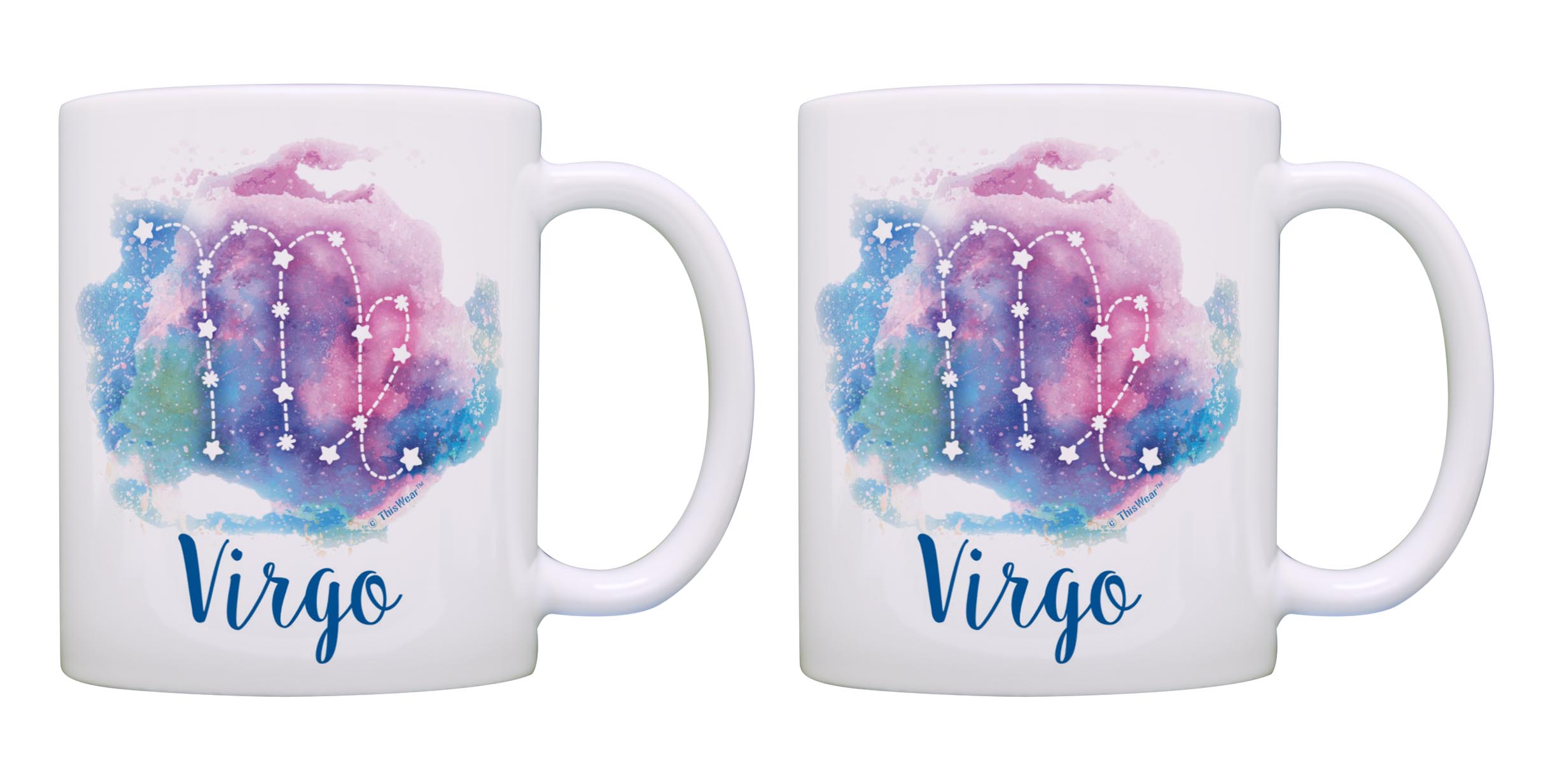 ThisWear Virgo Gift Set Constellation Zodiac Mugs Virgo Presents 11 ...
