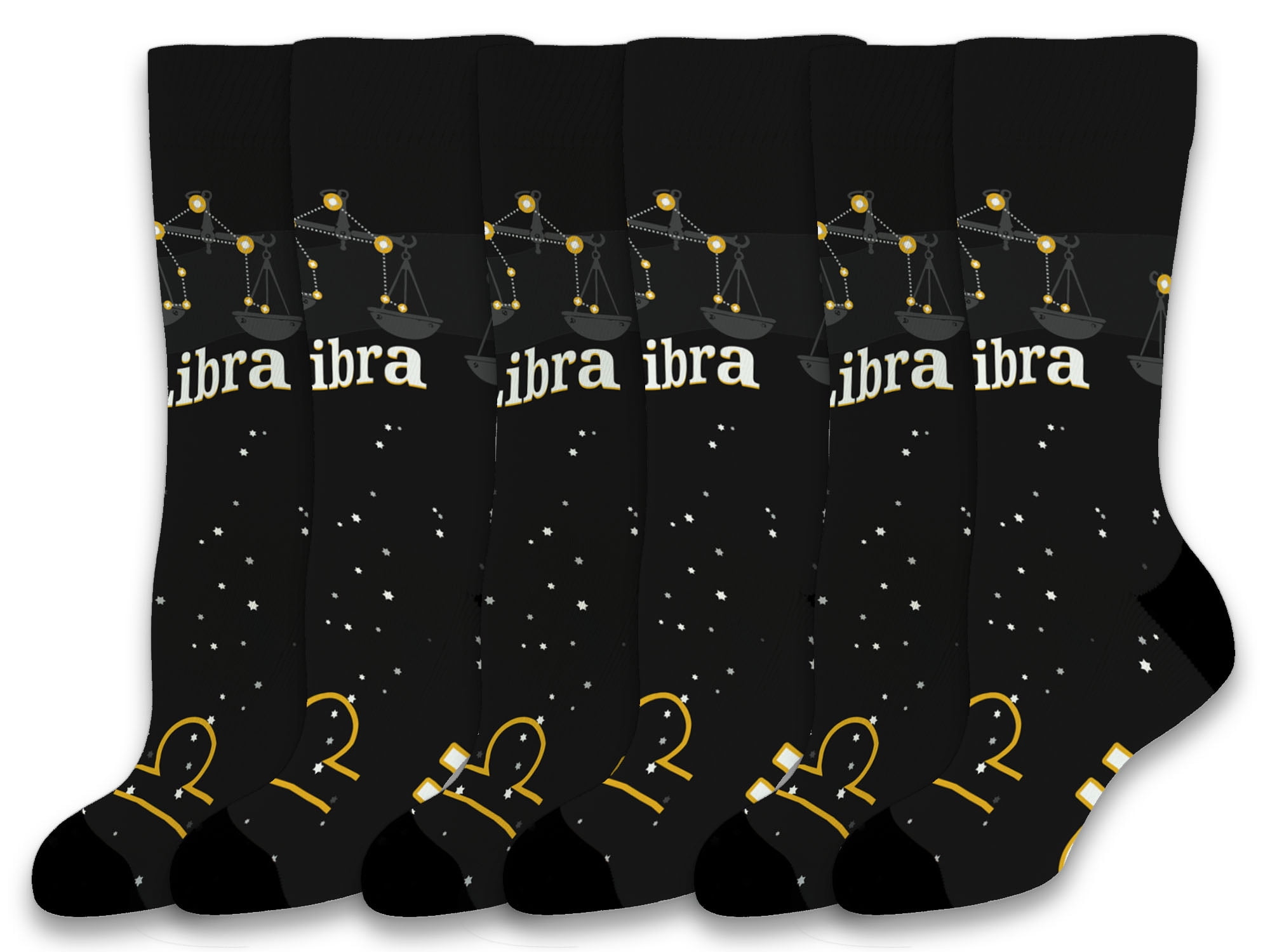 ThisWear Zodiac Birthday Gifts Zodiac Crew Socks Libra Gift Set Star ...