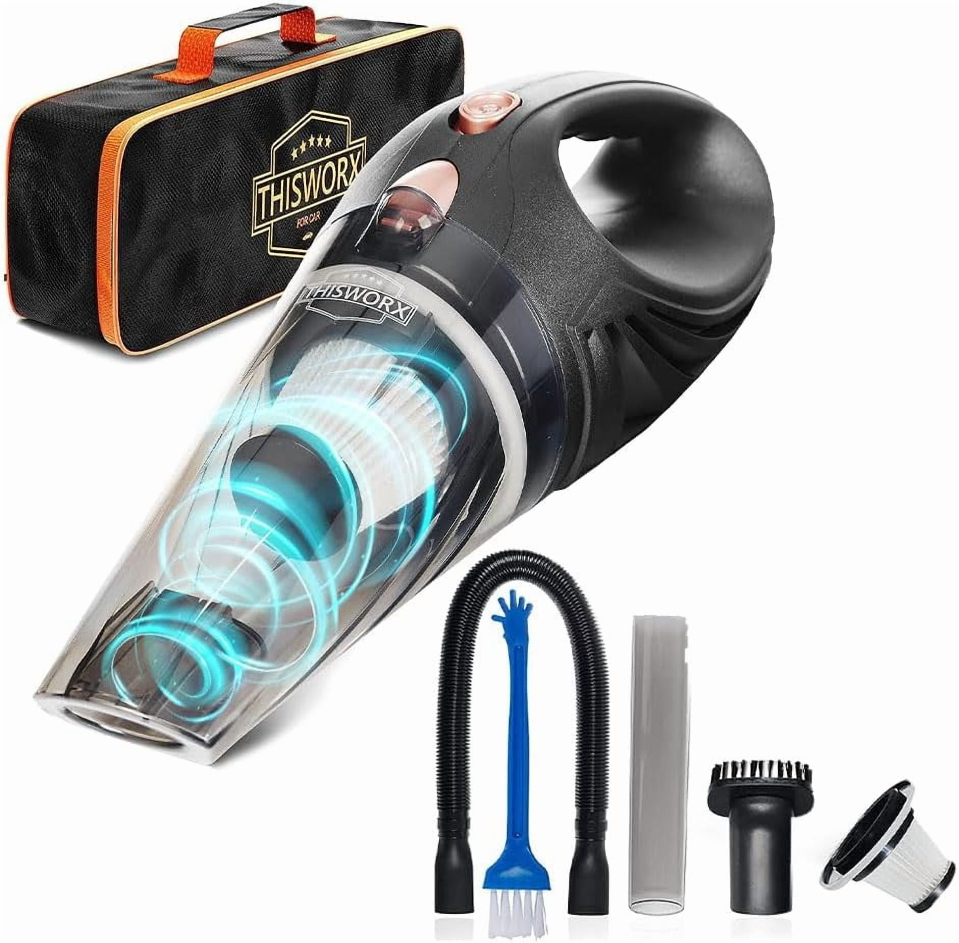 ThisWorx Cordless Car Vacuum - Portable, Mini Handheld Vacuum w ...