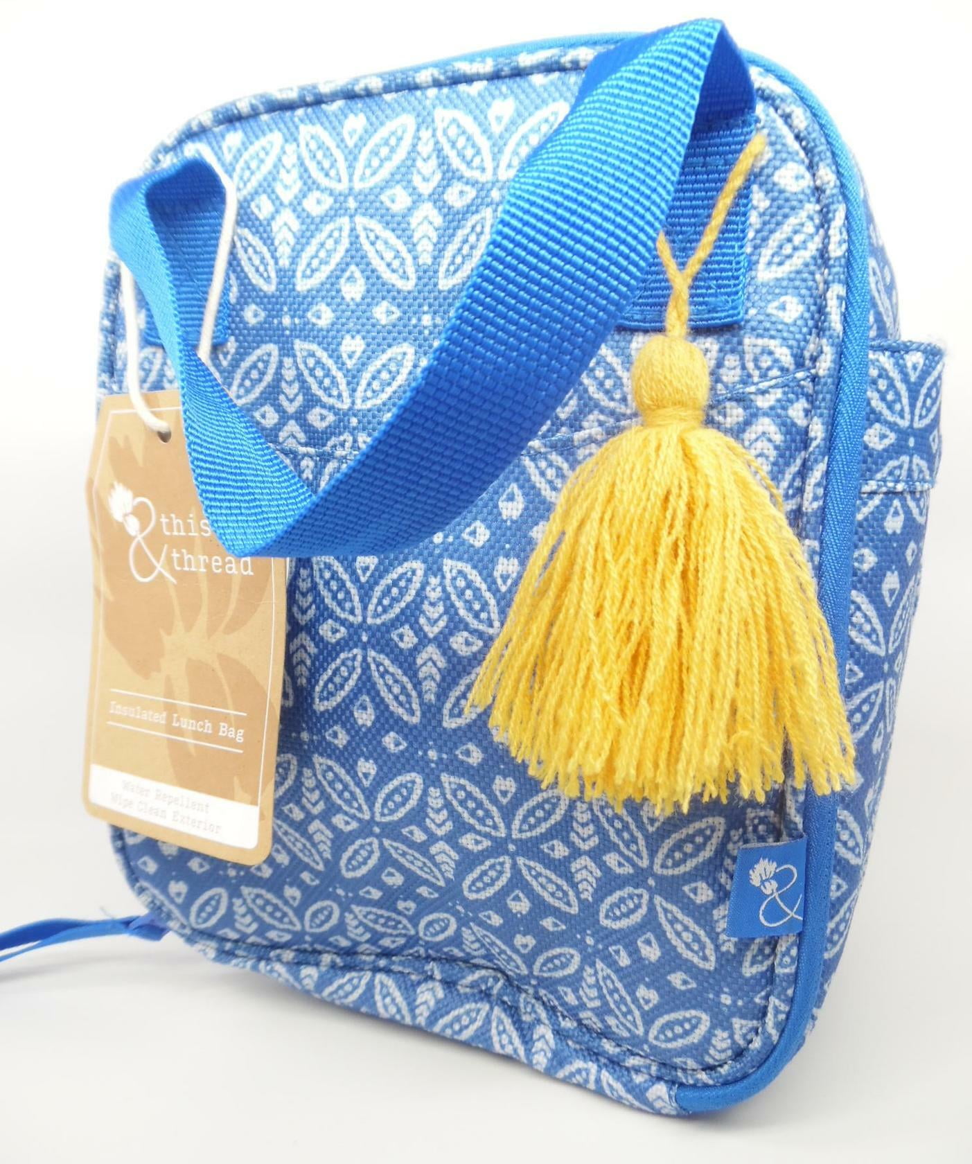Thistle & Thread Clementine Upright Thermal Insulated Lunch Bag ...