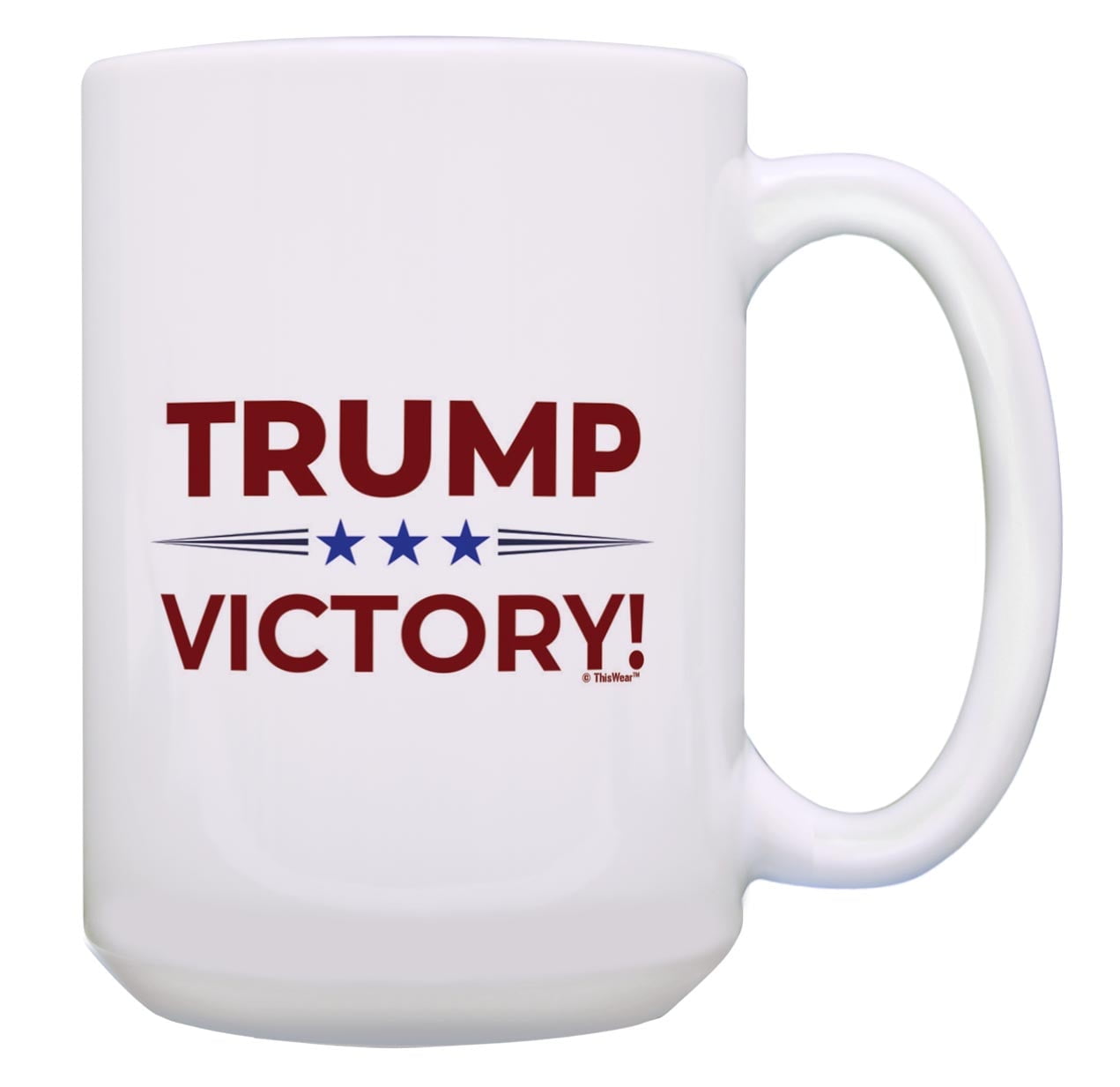 2024 Election Mug White House Background I'm Back Baby 11oz Ceramic ...