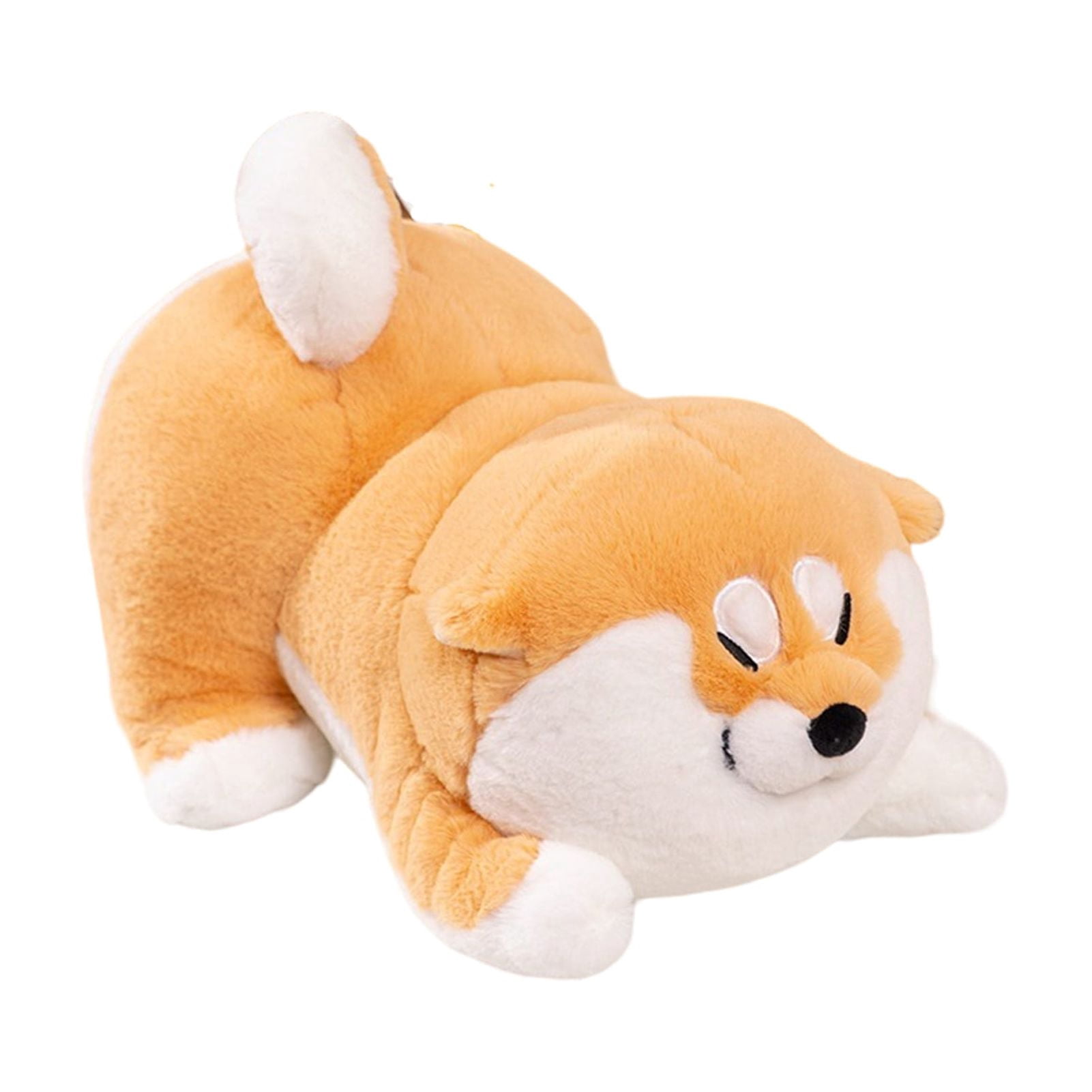 Sitting Dog Plush Toy Lying Puppy Plushie Stuffed Animal Doll Sleeping ...