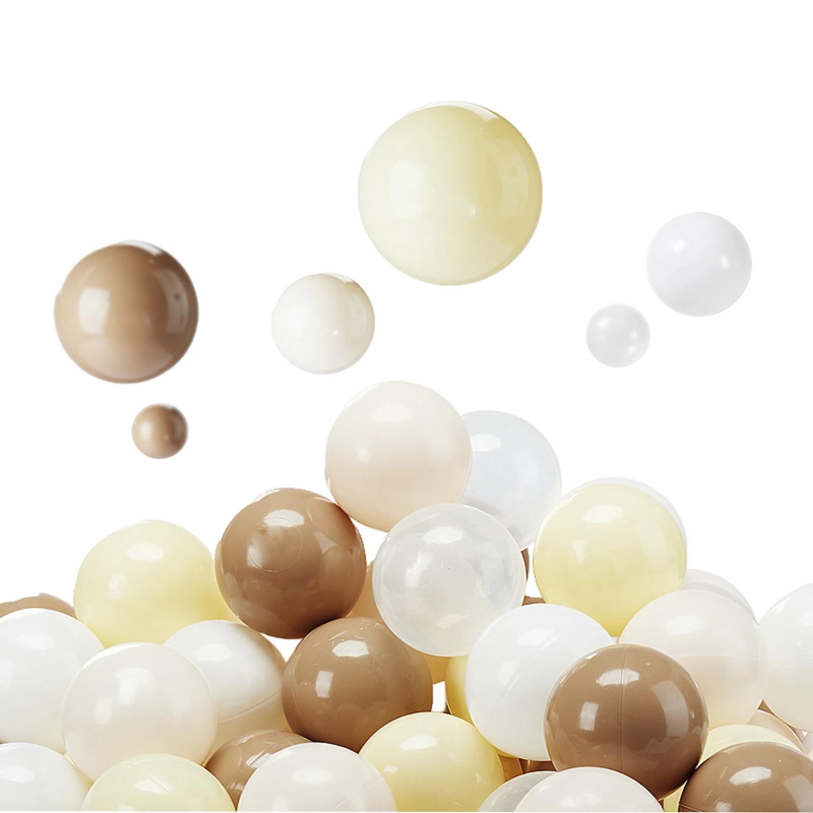 Thogive 2.76" Plastic Balls Toddlers Toys for Ball Pit, Crush Proof ...