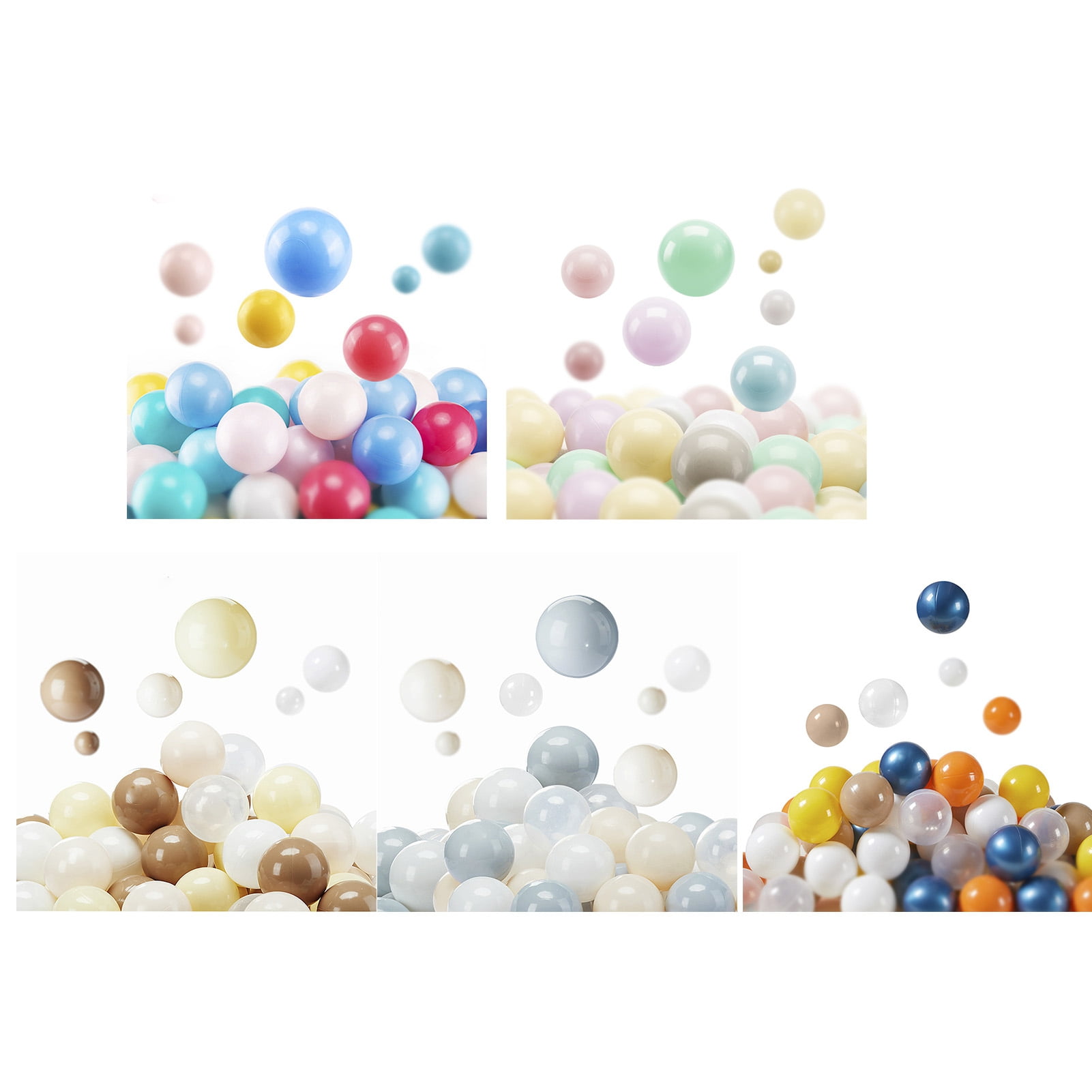 Thogive Ball Pit Balls Toys 100PCS for Toddlers, Plastic Balls for Ball ...