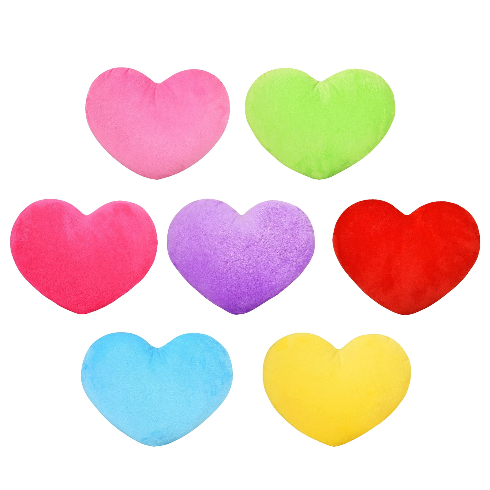 Thogive Kids Toys Heart Shaped Plush Stuffed Plush Throw Toys, Romantic ...