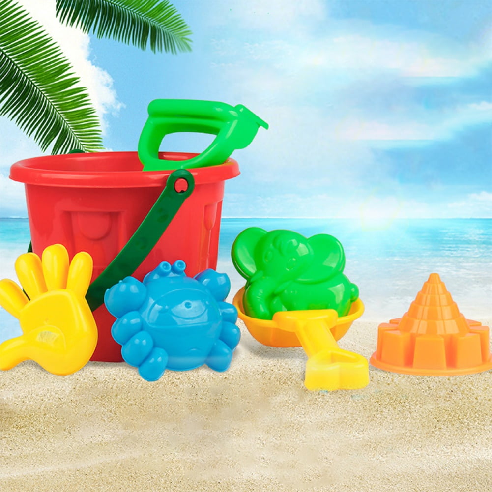 Thogive Toddler Beach Toys for Kids 3-10Y - 7 Piece Sand Toys Including ...