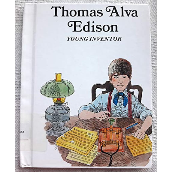 Pre-Owned Thomas Alva Edison : Young Inventor 9780893758417 - Walmart.com