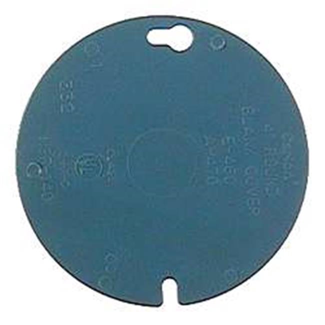 Thomas And Betts Lamson 4in. Round Blank Box Cover 4in. Round Blank Box ...