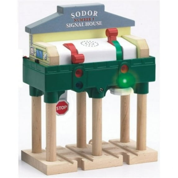 Thomas And Friends Wooden Railway - Deluxe Over - The - Track Signal ...