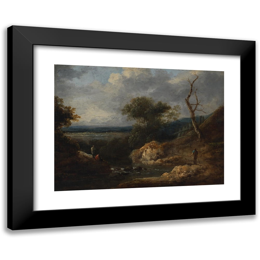 Thomas Barker 18x14 Black Modern Framed Museum Art Print Titled - Small ...