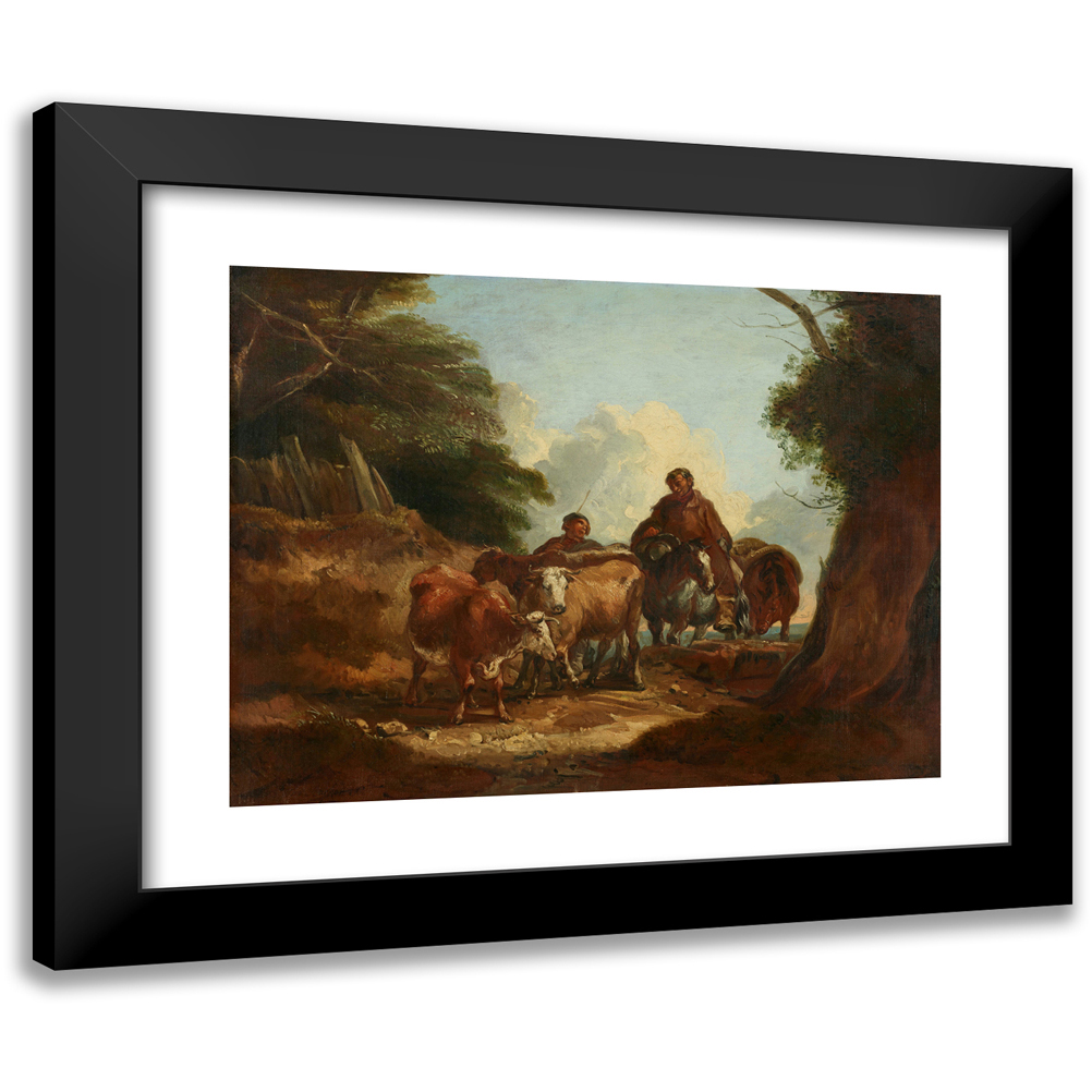 Thomas Barker Of Bath 18x15 Black Modern Framed Museum Art Print Titled ...
