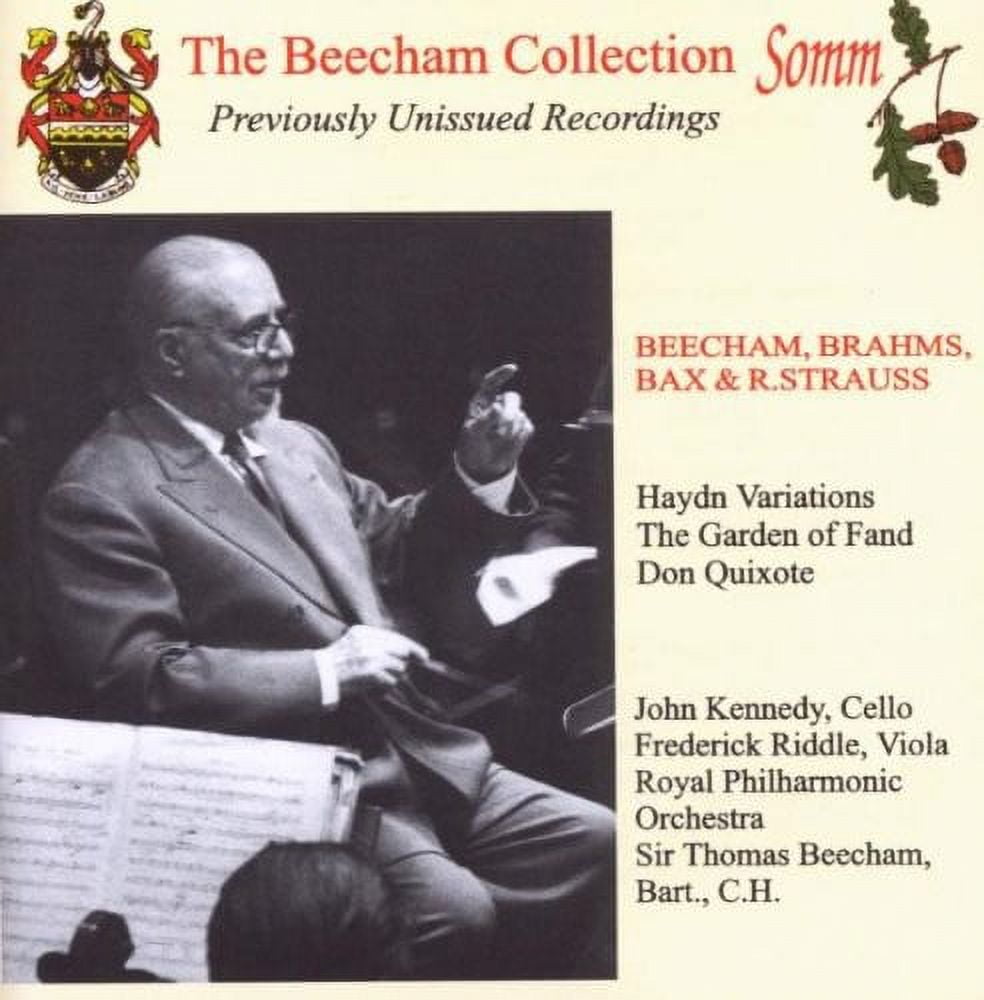 Thomas Beecham - Beecham Brahms Bax & Strauss - Music & Performance ...