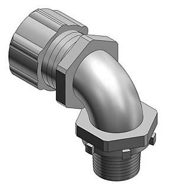 Thomas & Betts 5253AL 3/4 in. Aluminum Liquid Tight 90 Degree Conduit ...