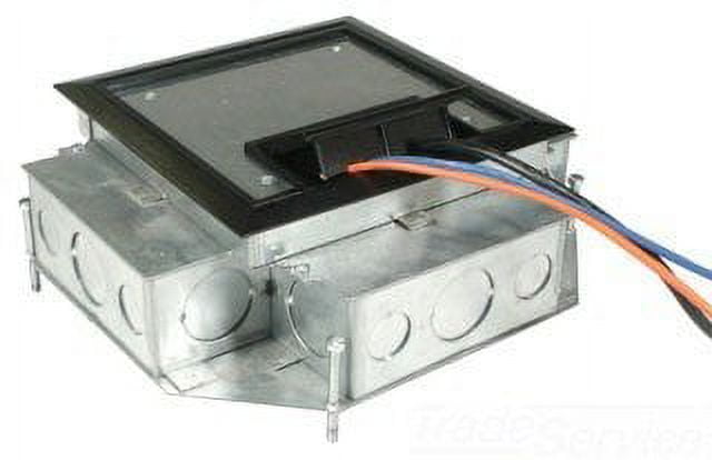 Thomas & Betts 665-SC Galvanized Steel Floor Box, Concrete Steel City ...