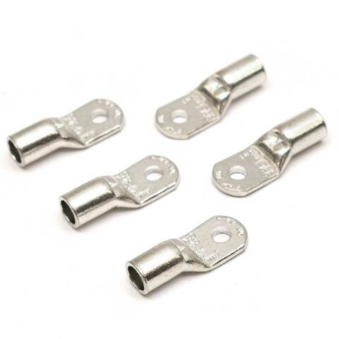 Thomas Betts Boat Lug Terminals | 4 AWG 3/16 Inch (Set of 5) - Walmart.com