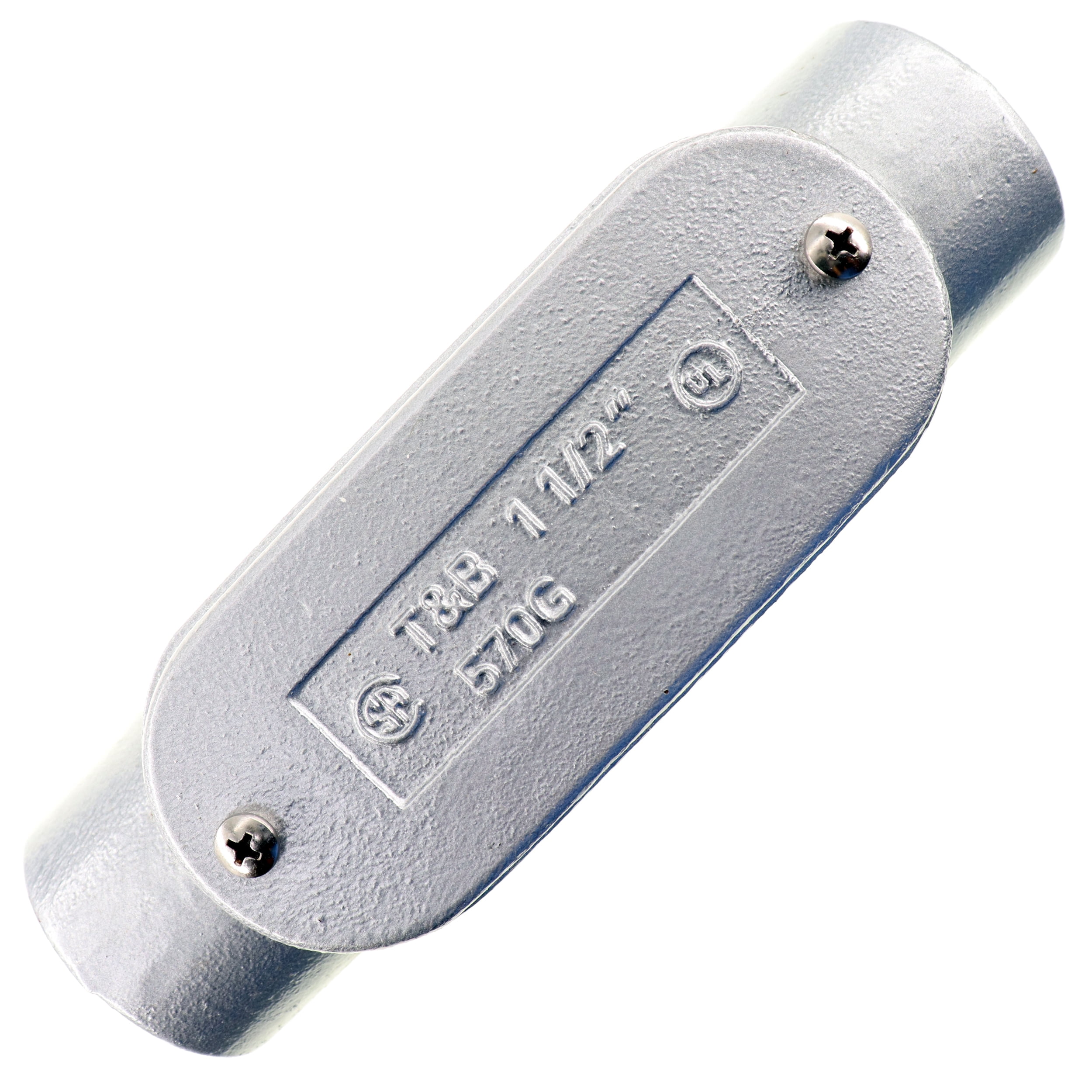 Thomas & Betts C57CG-1 Cast-Iron Rigid Conduit Body, Type C, Form-7, w ...