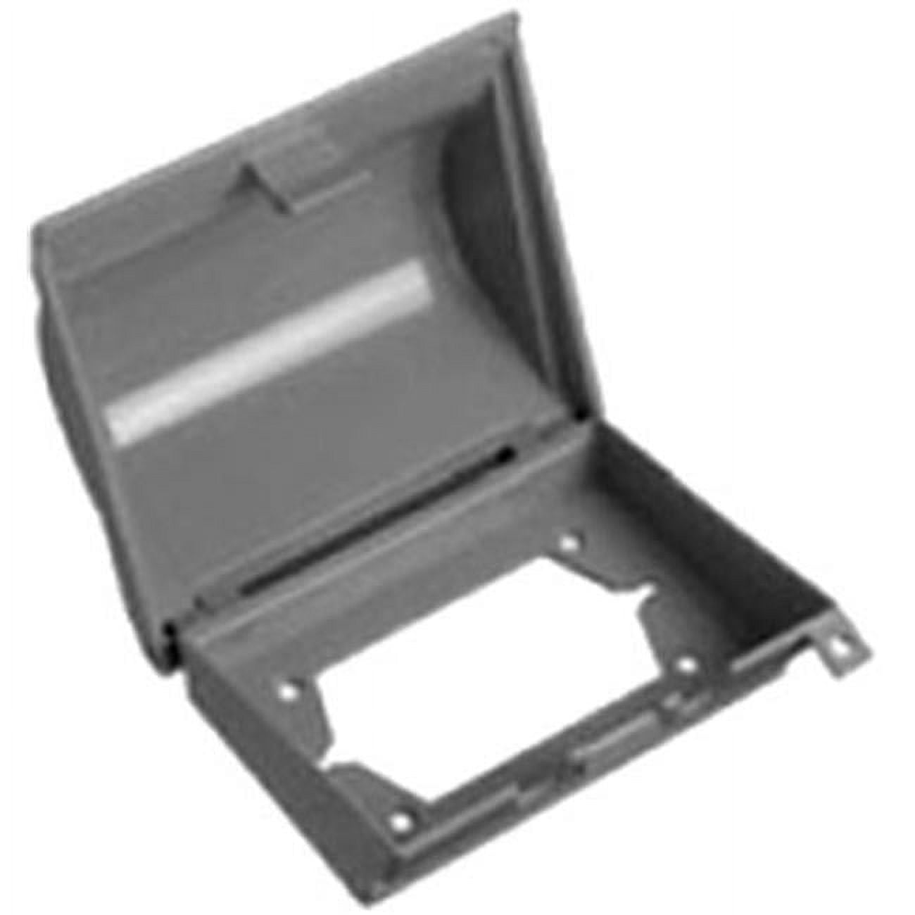 Thomas & Betts CKPS-G Single-Gang Weatherproof Cover for One Horizontal ...