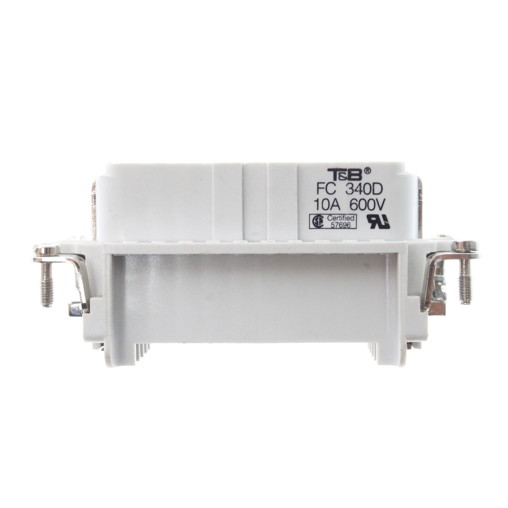 Thomas & Betts FC-340D Pos-E-Kon D Series Female Screw Terminal Insert ...