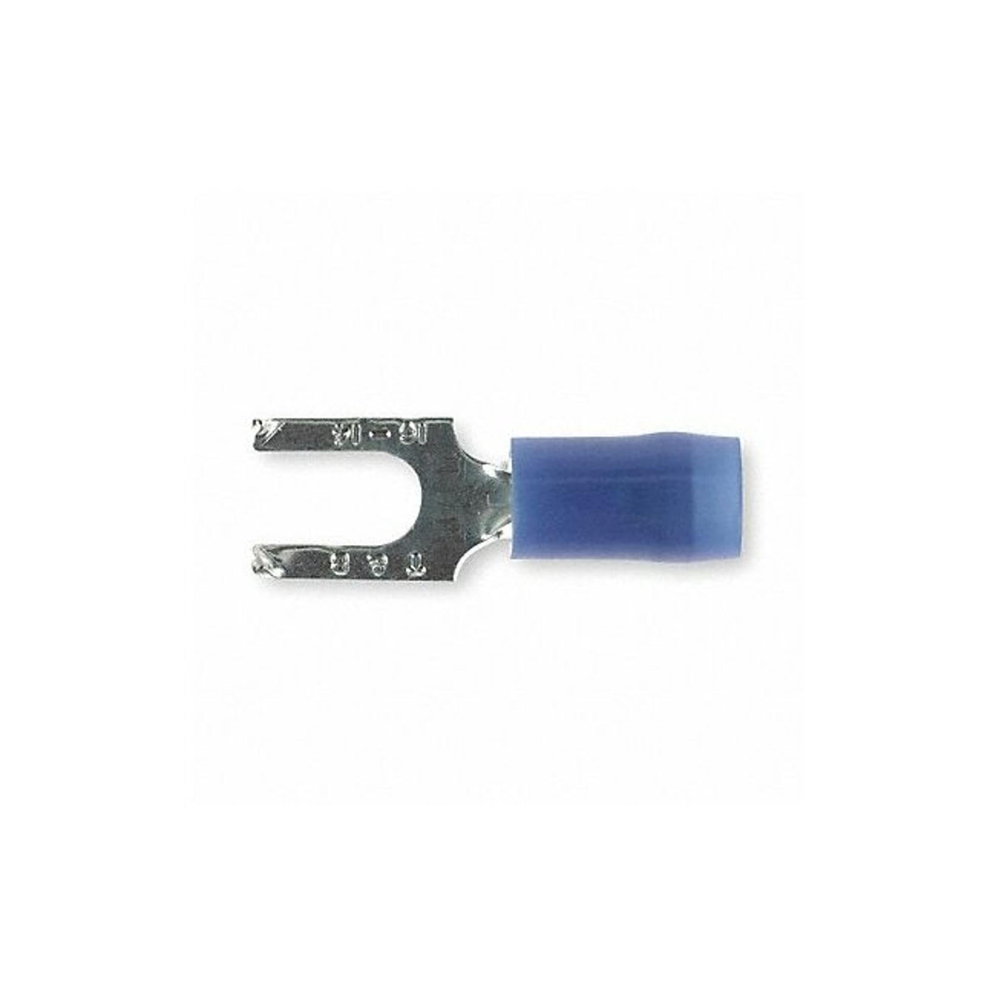 Thomas & Betts RB14-8FS Insulated Nylon Fork Terminal, Flanged Tongue ...