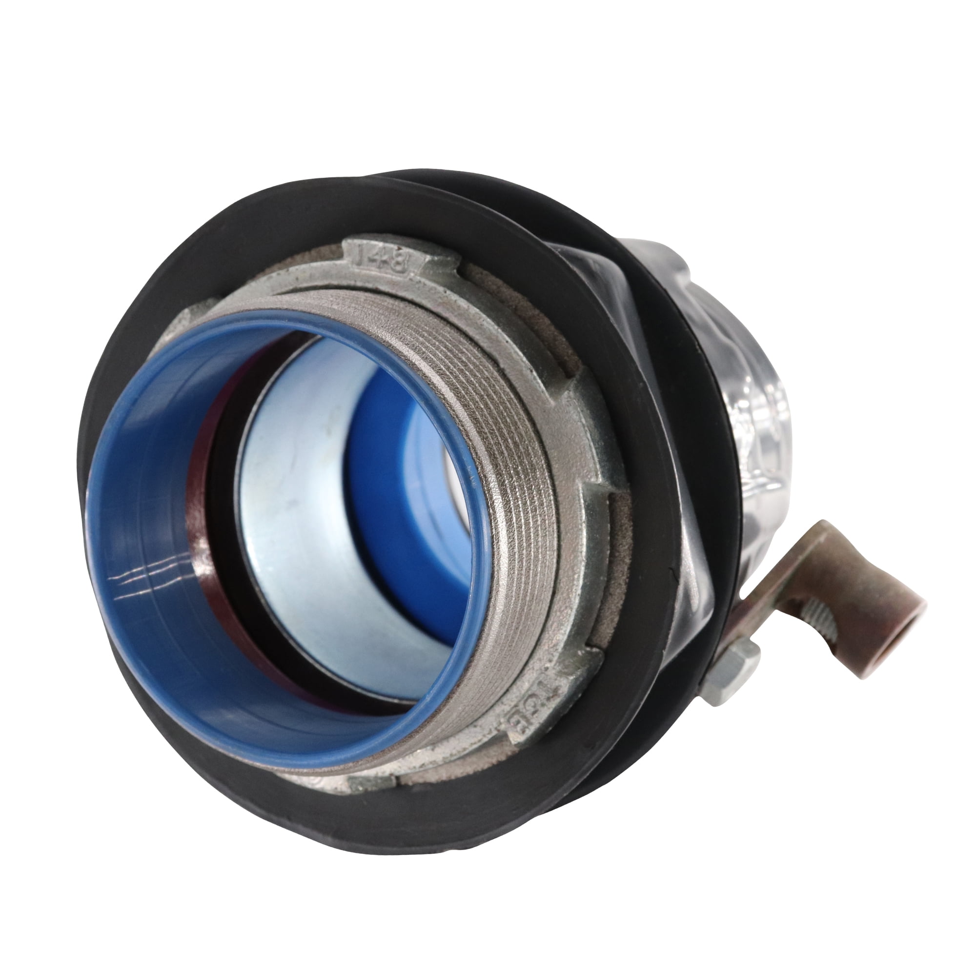 Thomas & Betts ST3-G OCAL PVC Coated Liquidtight Conduit Connector, 3 ...