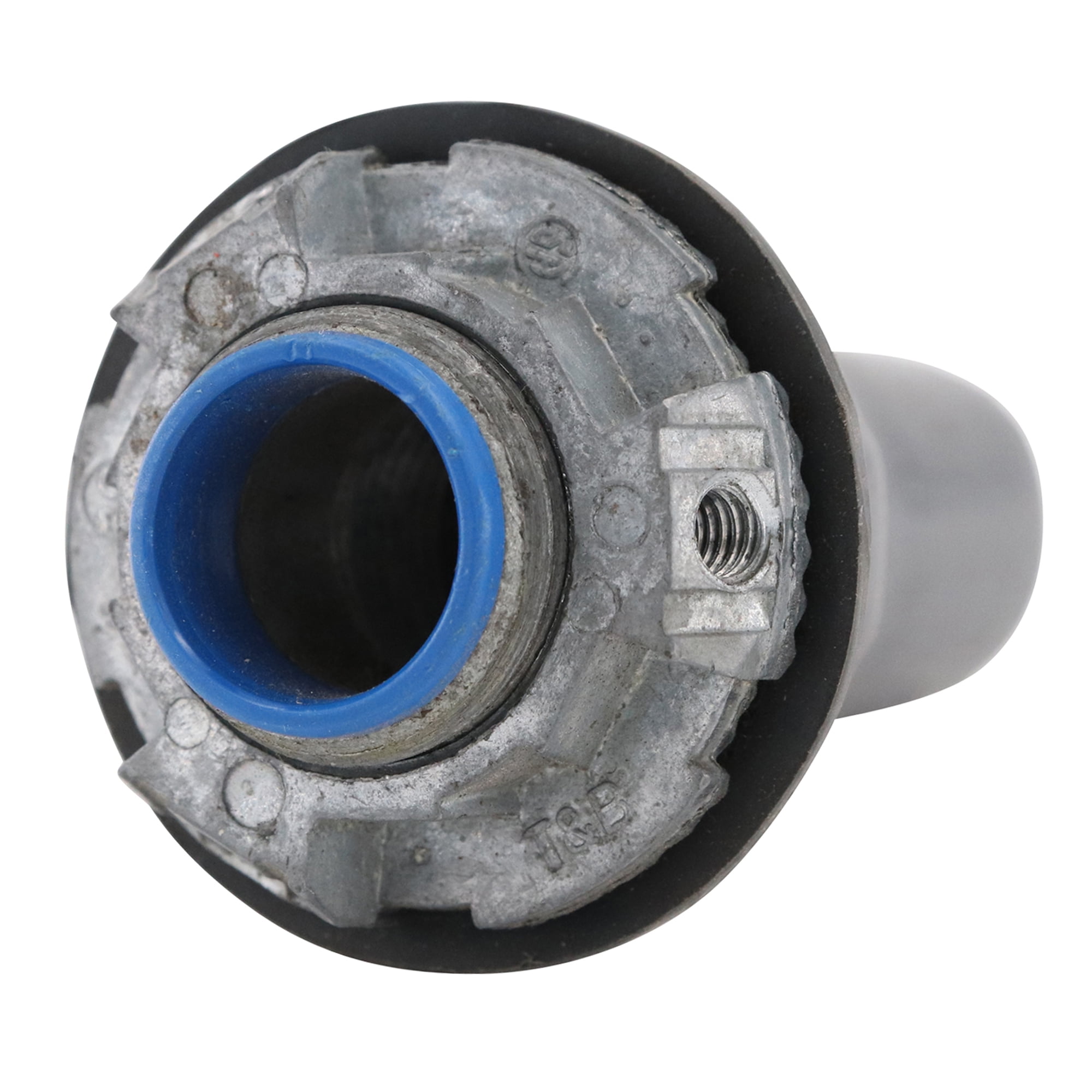 Thomas & Betts STG1-G Ocal PVC Coated Zinc Grounded Hub Connector, 1/2 ...