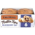 Thomas' Blueberry Oat Muffin Tops 6 count Blueberry Muffin Tops 10.5 oz ...